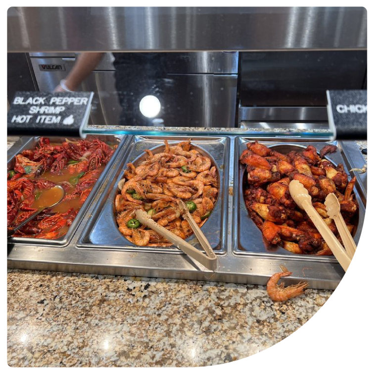 Paradise Buffet: Asian fusion restaurant in Garden Grove, CA